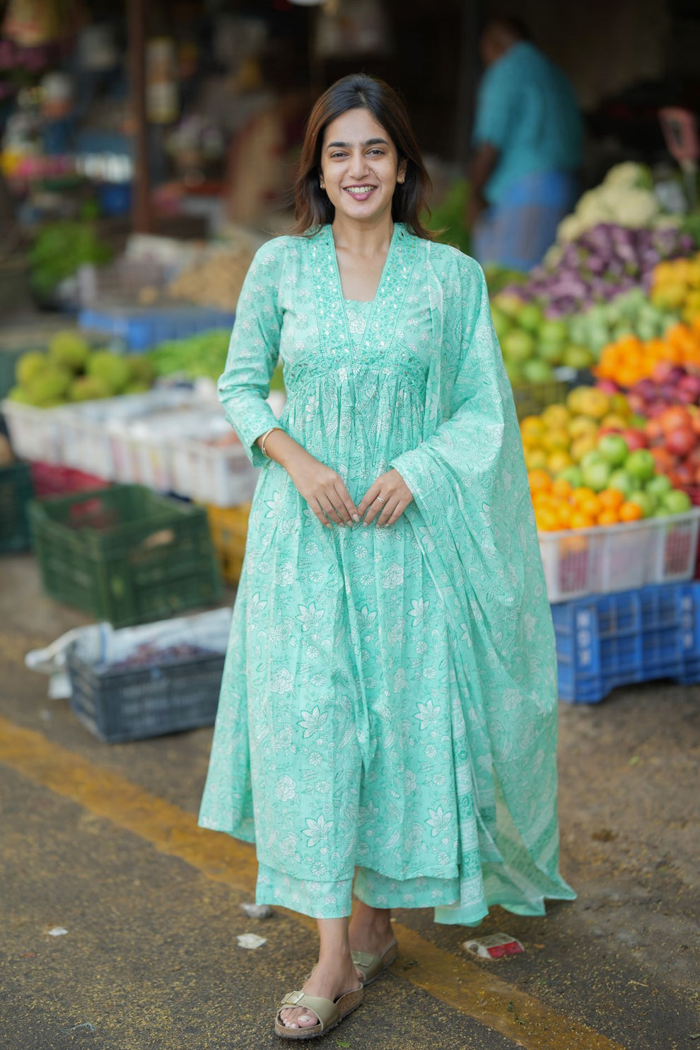 Pritha - 3 Pcs Suit Set – Pleated Up